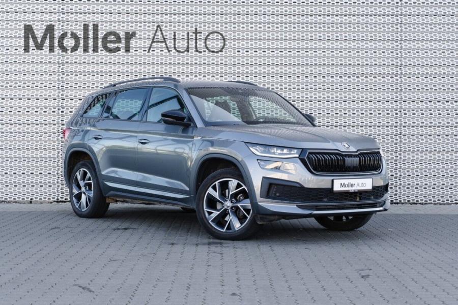 Серый Шкода Kodiaq 2022 в Марупе, объемом двигателя 2.00 л и пробегом 119 тыс. км за 28650 €, фото 3 на AUTOMOTO.COM.LV