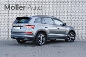 Серый Шкода Kodiaq 2022 в Марупе, объемом двигателя 2.00 л и пробегом 119 тыс. км за 28650 €, фото 5 на AUTOMOTO.COM.LV