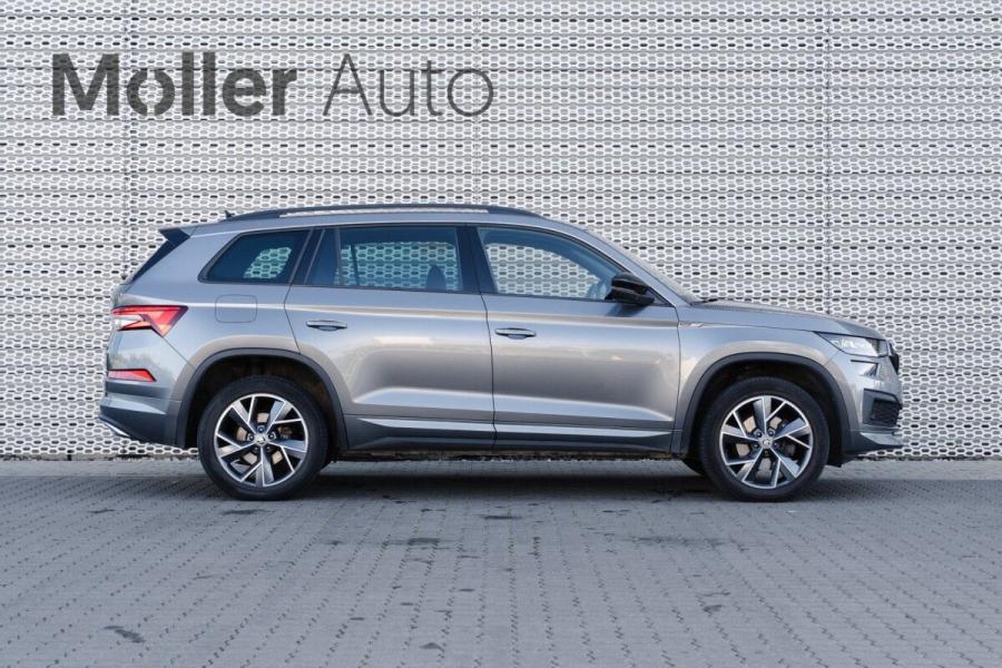 Серый Шкода Kodiaq 2022 в Марупе, объемом двигателя 2.00 л и пробегом 119 тыс. км за 28650 €, фото 6 на AUTOMOTO.COM.LV