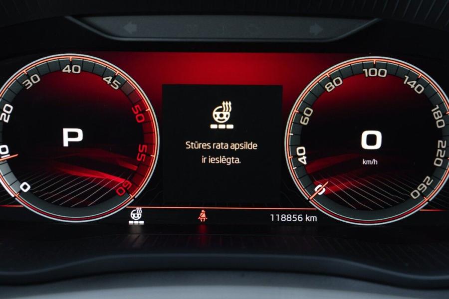 Серый Шкода Kodiaq 2022 в Марупе, объемом двигателя 2.00 л и пробегом 119 тыс. км за 28650 €, фото 16 на AUTOMOTO.COM.LV