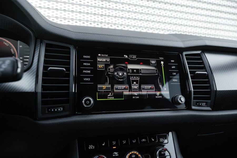 Серый Шкода Kodiaq 2022 в Марупе, объемом двигателя 2.00 л и пробегом 119 тыс. км за 28650 €, фото 22 на AUTOMOTO.COM.LV