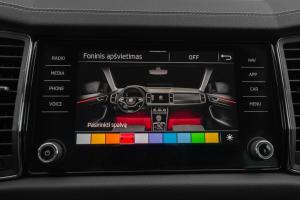 Серый Шкода Kodiaq 2022 в Вильнюс, объемом двигателя 2.00 л и пробегом 119 тыс. км за 28200 €, фото 20 на AUTOMOTO.COM.LV