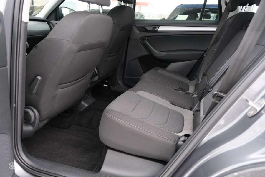 Grey Skoda Kodiaq 2023 in Vilnius, with an engine capacity of 1.50 L and mileage of 78 thousand km for 25900 €, photo 8 on AUTOMOTO.COM.LV