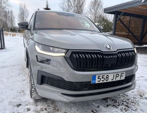 Серый Шкода Kodiaq 2023 в Тарту, объемом двигателя 2.00 л и пробегом 101 тыс. км за 34990 €, фото 3 на AUTOMOTO.COM.LV