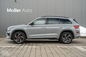 Grey Skoda Kodiaq 2023 in Vilnius, with an engine capacity of 2.00 L and mileage of 54 thousand km for 39950 €, photo 3 on AUTOMOTO.COM.LV