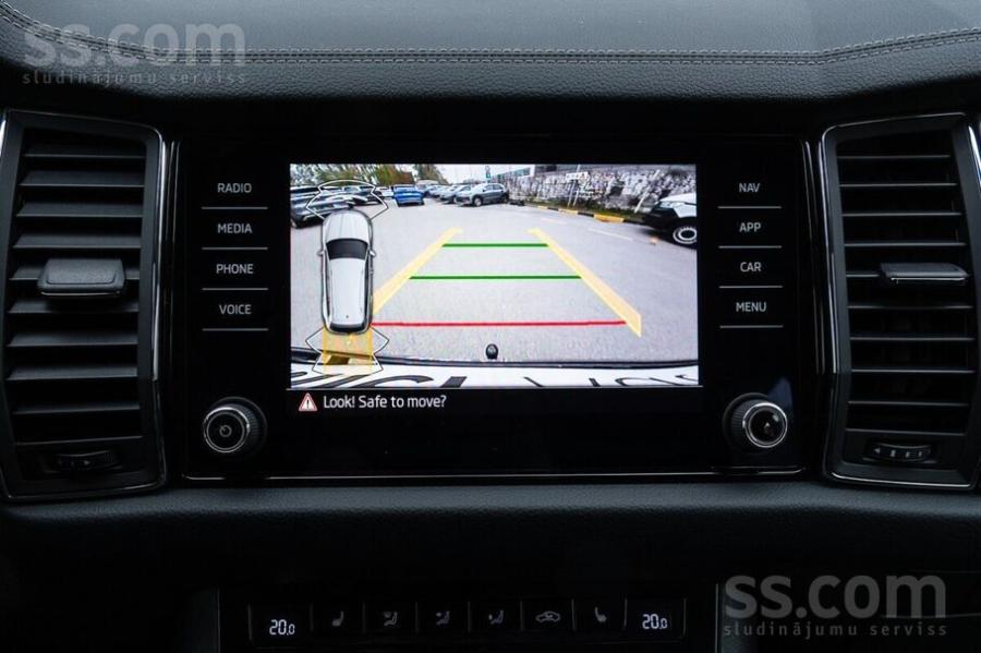 Pelēks Skoda Kodiaq 2023 Rīga, ar dzinēja tilpumu 2.00 L un nobraukumu 137 tūkst. km par 28250 €, foto 12 vietnē AUTOMOTO.COM.LV