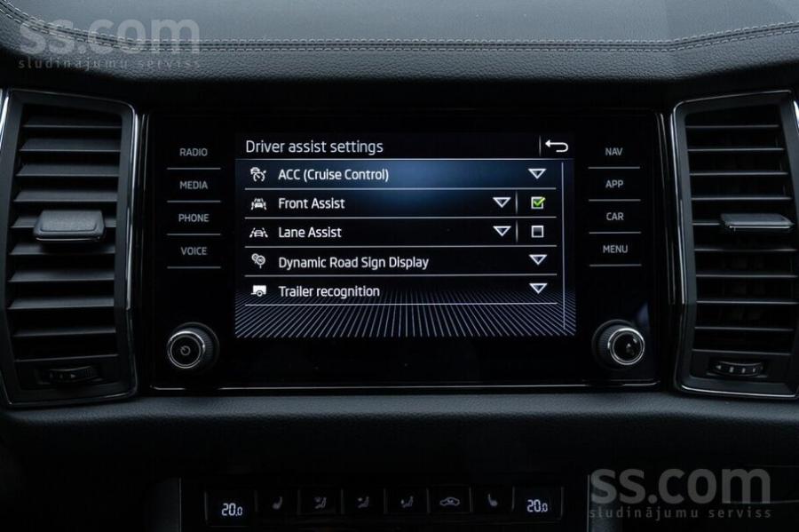 Pelēks Skoda Kodiaq 2023 Rīga, ar dzinēja tilpumu 2.00 L un nobraukumu 137 tūkst. km par 28250 €, foto 13 vietnē AUTOMOTO.COM.LV