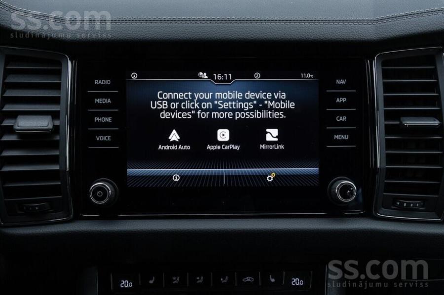 Pelēks Skoda Kodiaq 2023 Rīga, ar dzinēja tilpumu 2.00 L un nobraukumu 137 tūkst. km par 28250 €, foto 15 vietnē AUTOMOTO.COM.LV
