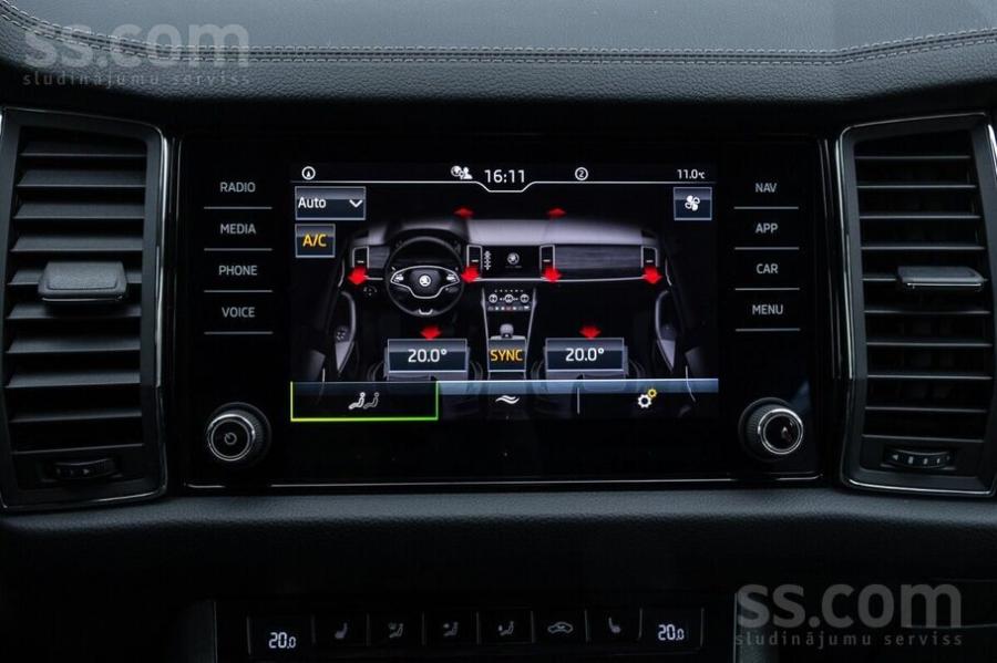 Pelēks Skoda Kodiaq 2023 Rīga, ar dzinēja tilpumu 2.00 L un nobraukumu 137 tūkst. km par 28250 €, foto 16 vietnē AUTOMOTO.COM.LV