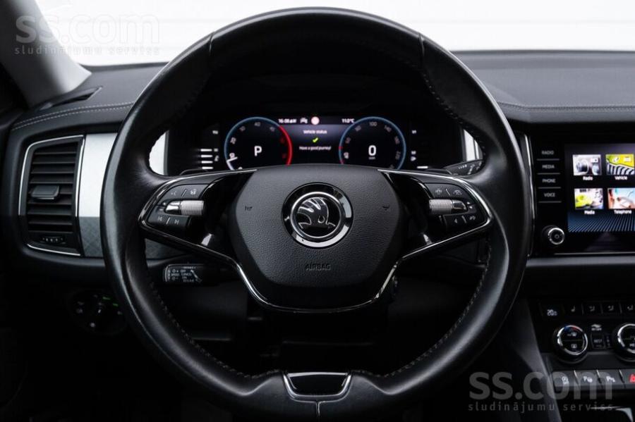 Pelēks Skoda Kodiaq 2023 Rīga, ar dzinēja tilpumu 2.00 L un nobraukumu 137 tūkst. km par 28250 €, foto 29 vietnē AUTOMOTO.COM.LV