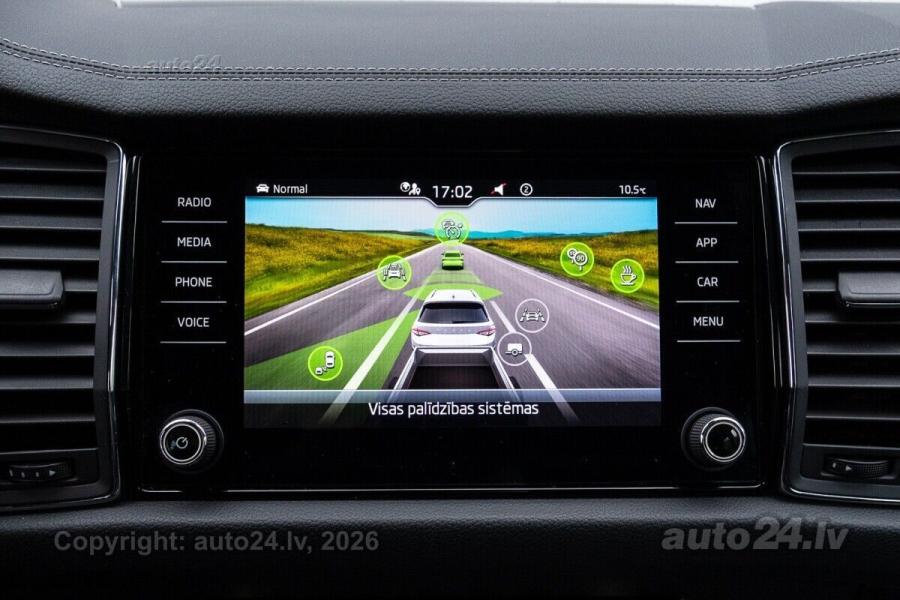 Серый Шкода Kodiaq 2023 в Рига, объемом двигателя 2.00 л и пробегом 165 тыс. км за 29668 €, фото 11 на AUTOMOTO.COM.LV