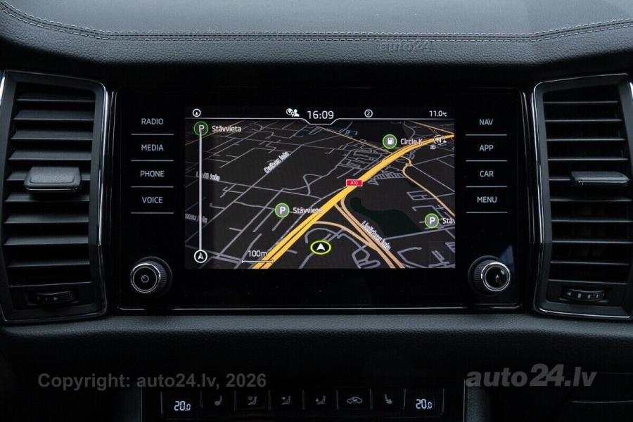 Серый Шкода Kodiaq 2023 в Рига, объемом двигателя 2.00 л и пробегом 137 тыс. км за 28950 €, фото 13 на AUTOMOTO.COM.LV