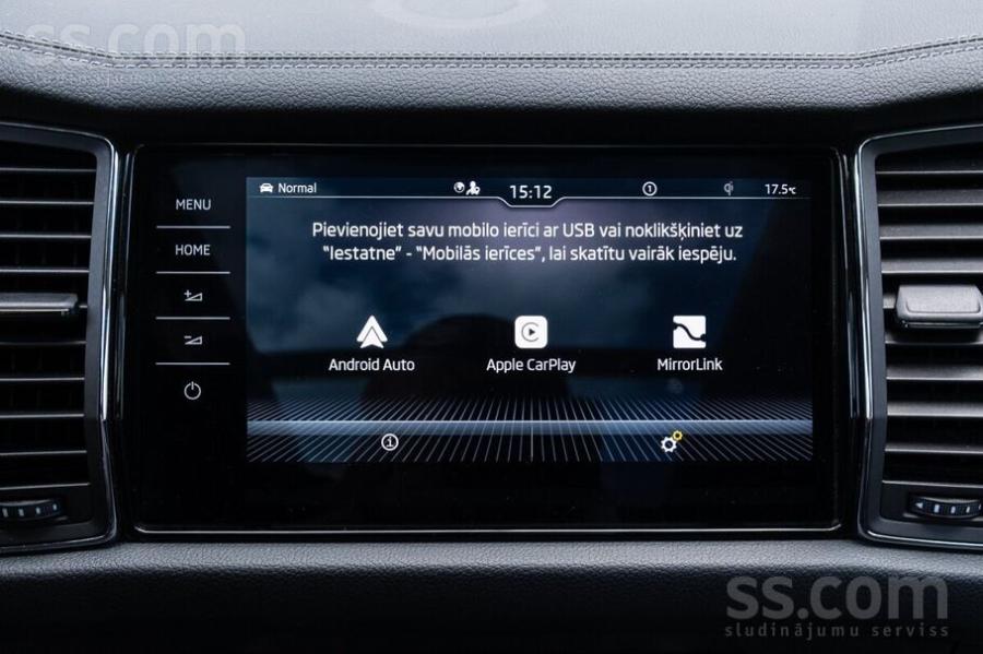 Pelēks Skoda Kodiaq 2023 Rīga, ar dzinēja tilpumu 2.00 L un nobraukumu 140 tūkst. km par 32950 €, foto 12 vietnē AUTOMOTO.COM.LV