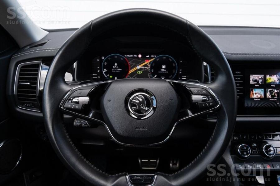 Pelēks Skoda Kodiaq 2023 Rīga, ar dzinēja tilpumu 2.00 L un nobraukumu 140 tūkst. km par 32950 €, foto 30 vietnē AUTOMOTO.COM.LV