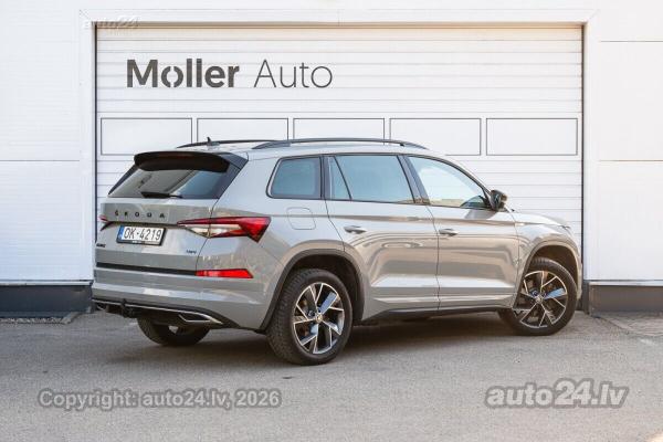 Pelēks Skoda Kodiaq 2023 Rīga, ar dzinēja tilpumu 2.00 L un nobraukumu 119 tūkst. km par 33766 €, foto 3 vietnē AUTOMOTO.COM.LV