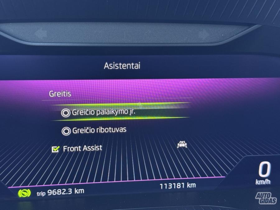 Серый Шкода Kodiaq 2023 в Авиженяй, объемом двигателя 1.50 л и пробегом 113 тыс. км за 24950 €, фото 12 на AUTOMOTO.COM.LV