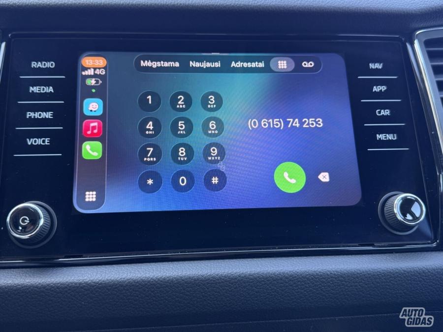 Серый Шкода Kodiaq 2023 в Авиженяй, объемом двигателя 1.50 л и пробегом 113 тыс. км за 24950 €, фото 20 на AUTOMOTO.COM.LV