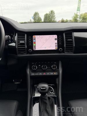 Grey Skoda Kodiaq 2023 in Riga, with an engine capacity of 2.00 L and mileage of 58 thousand km for 33900 €, photo 17 on AUTOMOTO.COM.LV