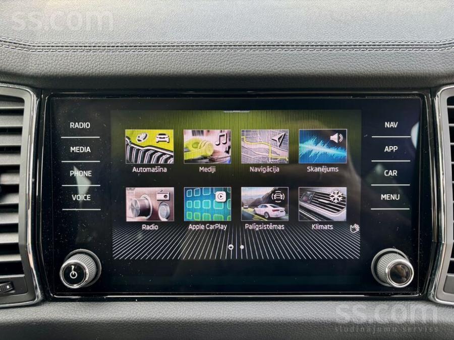 Серый Шкода Kodiaq 2023 в Рига, объемом двигателя 1.50 л и пробегом 68 тыс. км за 28500 €, фото 10 на AUTOMOTO.COM.LV