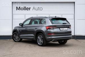 Grey Skoda Kodiaq 2023 in Riga, with an engine capacity of 2.00 L and mileage of 165 thousand km for 28950 €, photo 5 on AUTOMOTO.COM.LV