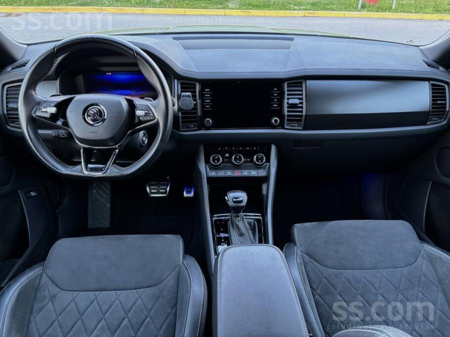Pelēks Skoda Kodiaq 2023 Rīga, ar dzinēja tilpumu 1.50 L un nobraukumu 75 tūkst. km par 29300 €, foto 10 vietnē AUTOMOTO.COM.LV