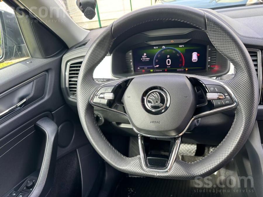 Pelēks Skoda Kodiaq 2023 Rīga, ar dzinēja tilpumu 1.50 L un nobraukumu 71 tūkst. km par 26900 €, foto 8 vietnē AUTOMOTO.COM.LV