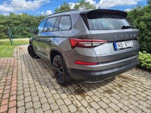 Grey Skoda Kodiaq 2023 in Riga, with an engine capacity of 1.50 L and mileage of 33 thousand km for 29000 €, photo  on AUTOMOTO.COM.LV