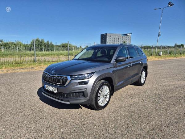 Grey Skoda Kodiaq 2023 in Vilnius, with an engine capacity of 1.50 L and mileage of 73 thousand km for 28200 €, photo 1 on AUTOMOTO.COM.LV