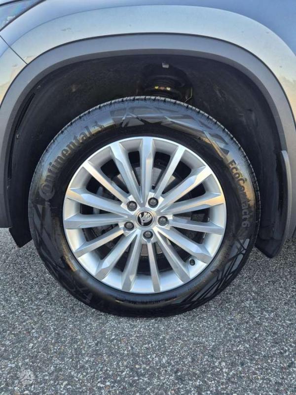 Grey Skoda Kodiaq 2023 in Vilnius, with an engine capacity of 1.50 L and mileage of 73 thousand km for 28200 €, photo 7 on AUTOMOTO.COM.LV