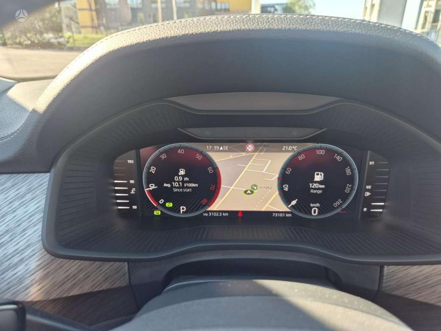 Pelēks Skoda Kodiaq 2023 Viļņa, ar dzinēja tilpumu 1.50 L un nobraukumu 73 tūkst. km par 28200 €, foto 14 vietnē AUTOMOTO.COM.LV