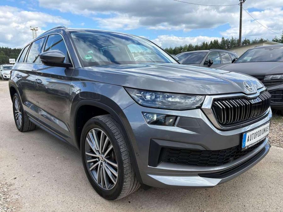 Серый Шкода Kodiaq 2023 в Вильнюс, объемом двигателя 1.97 л и пробегом 191 тыс. км за 25990 €, фото 3 на AUTOMOTO.COM.LV