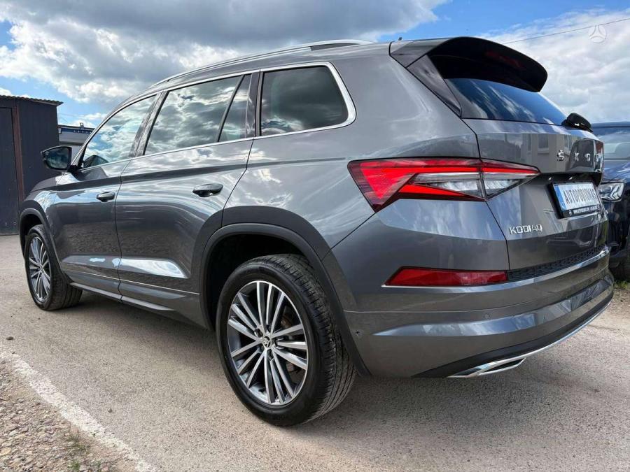 Серый Шкода Kodiaq 2023 в Вильнюс, объемом двигателя 1.97 л и пробегом 191 тыс. км за 25990 €, фото 11 на AUTOMOTO.COM.LV