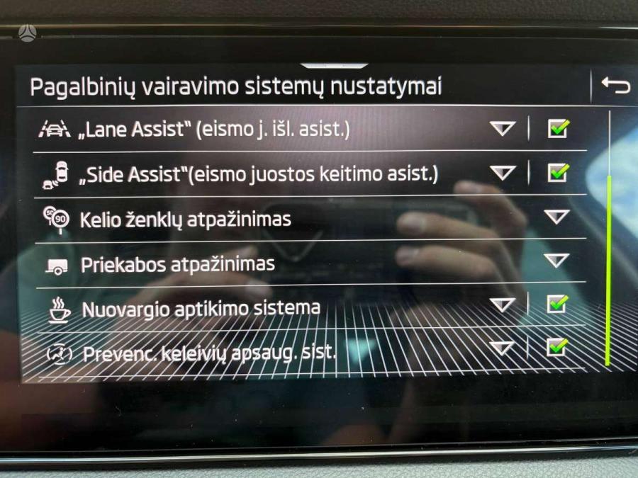 Серый Шкода Kodiaq 2023 в Вильнюс, объемом двигателя 1.97 л и пробегом 191 тыс. км за 25990 €, фото 52 на AUTOMOTO.COM.LV