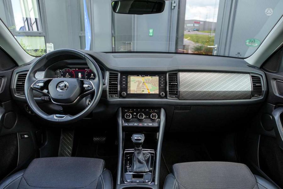Серый Шкода Kodiaq 2023 в Каунас, объемом двигателя 1.97 л и пробегом 150 тыс. км за 23250 €, фото 17 на AUTOMOTO.COM.LV