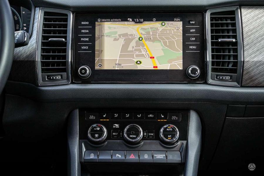 Серый Шкода Kodiaq 2023 в Каунас, объемом двигателя 1.97 л и пробегом 150 тыс. км за 23250 €, фото 21 на AUTOMOTO.COM.LV