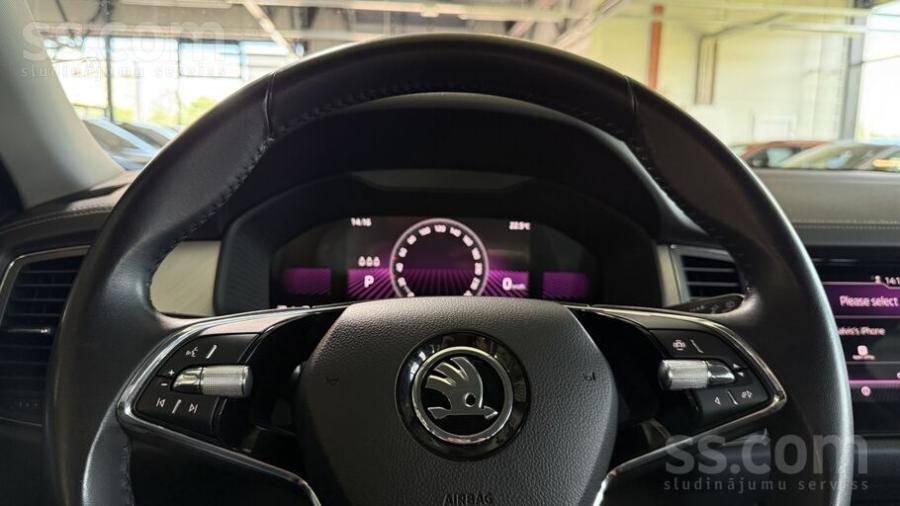 Pelēks Skoda Kodiaq 2023 Rīga, ar dzinēja tilpumu 2.00 L un nobraukumu 78 tūkst. km par 27500 €, foto 19 vietnē AUTOMOTO.COM.LV