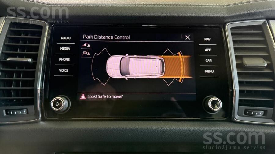 Pelēks Skoda Kodiaq 2023 Rīga, ar dzinēja tilpumu 2.00 L un nobraukumu 78 tūkst. km par 27500 €, foto 22 vietnē AUTOMOTO.COM.LV