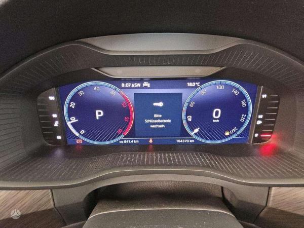 Grey Skoda Kodiaq 2023 in Kaunas, with an engine capacity of 1.97 L and mileage of 164 thousand km for 24999 €, photo 6 on AUTOMOTO.COM.LV