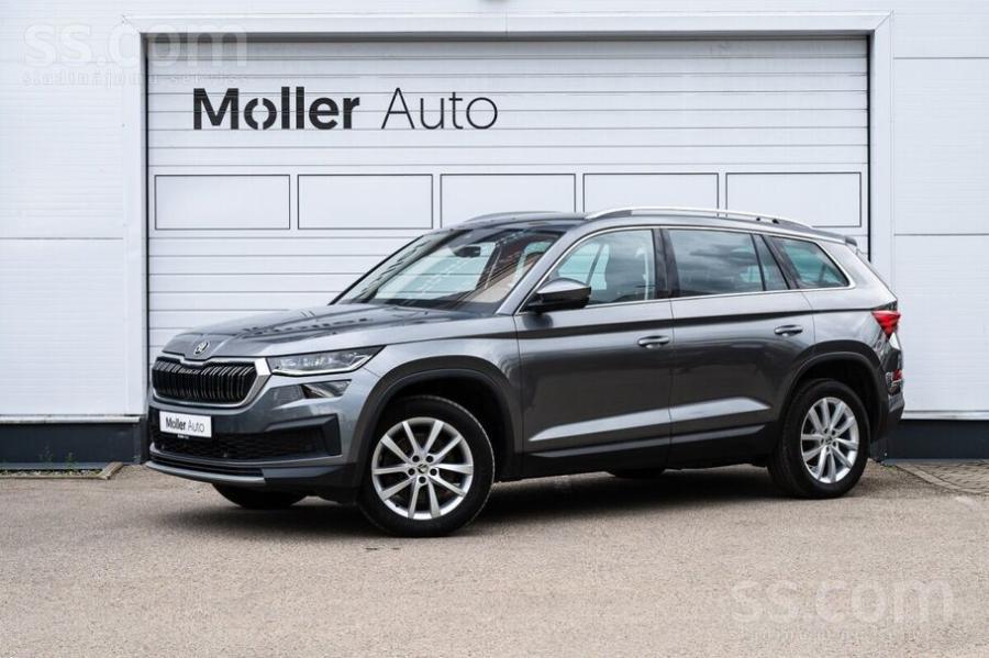 Pelēks Skoda Kodiaq 2023 Rīga, ar dzinēja tilpumu 2.00 L un nobraukumu 149 tūkst. km par 29950 €, foto 1 vietnē AUTOMOTO.COM.LV