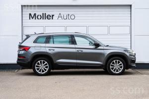 Pelēks Skoda Kodiaq 2023 Rīga, ar dzinēja tilpumu 2.00 L un nobraukumu 149 tūkst. km par 29950 €, foto 6 vietnē AUTOMOTO.COM.LV