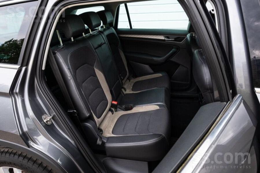 Pelēks Skoda Kodiaq 2023 Rīga, ar dzinēja tilpumu 2.00 L un nobraukumu 149 tūkst. km par 29950 €, foto 9 vietnē AUTOMOTO.COM.LV