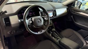 Grey Skoda Kodiaq 2023 in Riga, with an engine capacity of 2.00 L and mileage of 78 thousand km for 2750000 €, photo 11 on AUTOMOTO.COM.LV