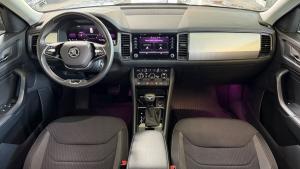 Grey Skoda Kodiaq 2023 in Riga, with an engine capacity of 2.00 L and mileage of 78 thousand km for 2750000 €, photo 16 on AUTOMOTO.COM.LV