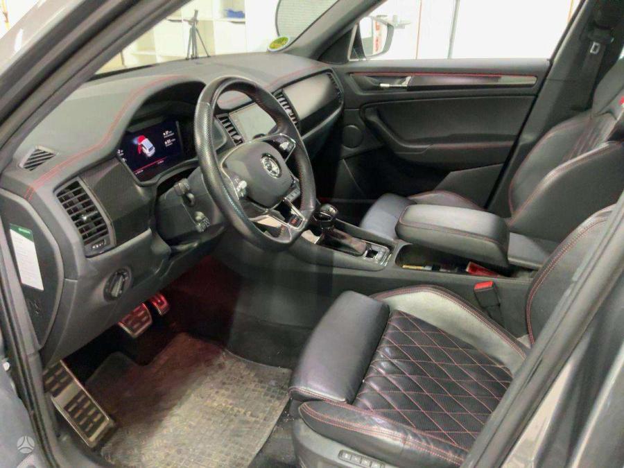 Pelēks Skoda Kodiaq 2023 Viļņa, ar dzinēja tilpumu 1.98 L un nobraukumu 51 tūkst. km par 42690 €, foto 10 vietnē AUTOMOTO.COM.LV