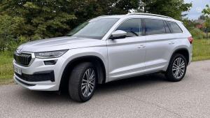 Серый Шкода Kodiaq 2023 в Паневежис, объемом двигателя 1.97 л и пробегом 220 тыс. км за 20500 €, фото 3 на AUTOMOTO.COM.LV