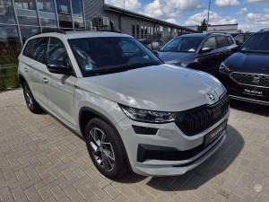 Pelēks Skoda Kodiaq 2023 Šauļi, ar dzinēja tilpumu 1.97 L un nobraukumu 117 tūkst. km par 29200 €, foto 3 vietnē AUTOMOTO.COM.LV