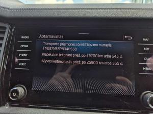 Pelēks Skoda Kodiaq 2023 Šauļi, ar dzinēja tilpumu 1.97 L un nobraukumu 117 tūkst. km par 29200 €, foto 19 vietnē AUTOMOTO.COM.LV