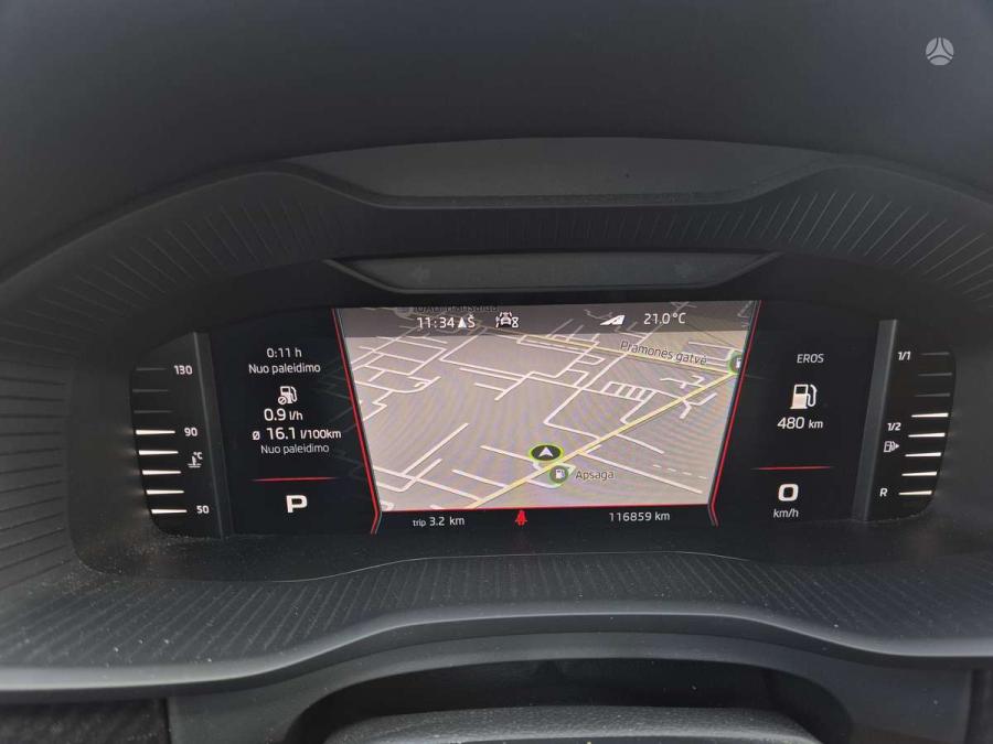 Pelēks Skoda Kodiaq 2023 Šauļi, ar dzinēja tilpumu 1.97 L un nobraukumu 117 tūkst. km par 29200 €, foto 22 vietnē AUTOMOTO.COM.LV