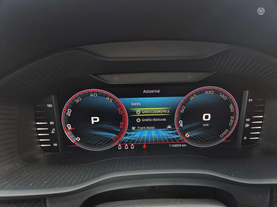 Pelēks Skoda Kodiaq 2023 Šauļi, ar dzinēja tilpumu 1.97 L un nobraukumu 117 tūkst. km par 29200 €, foto 24 vietnē AUTOMOTO.COM.LV