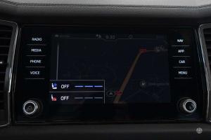 Grey Skoda Kodiaq 2023 in Vilnius, with an engine capacity of 2.00 L and mileage of 153 thousand km for 30900 €, photo 17 on AUTOMOTO.COM.LV